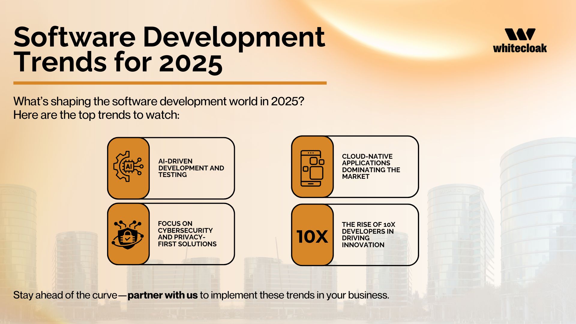 Software Development Trends for 2025 | White Cloak Technologies